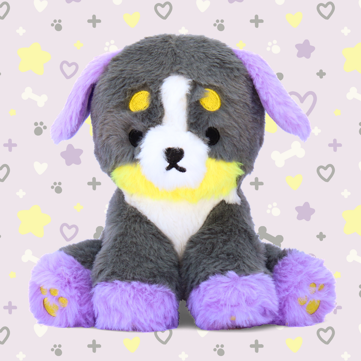 nebula the colorful puppy plushie – hannimations